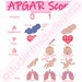 APGAR Score - Digital Download for Midwifery Notes - Etsy UK