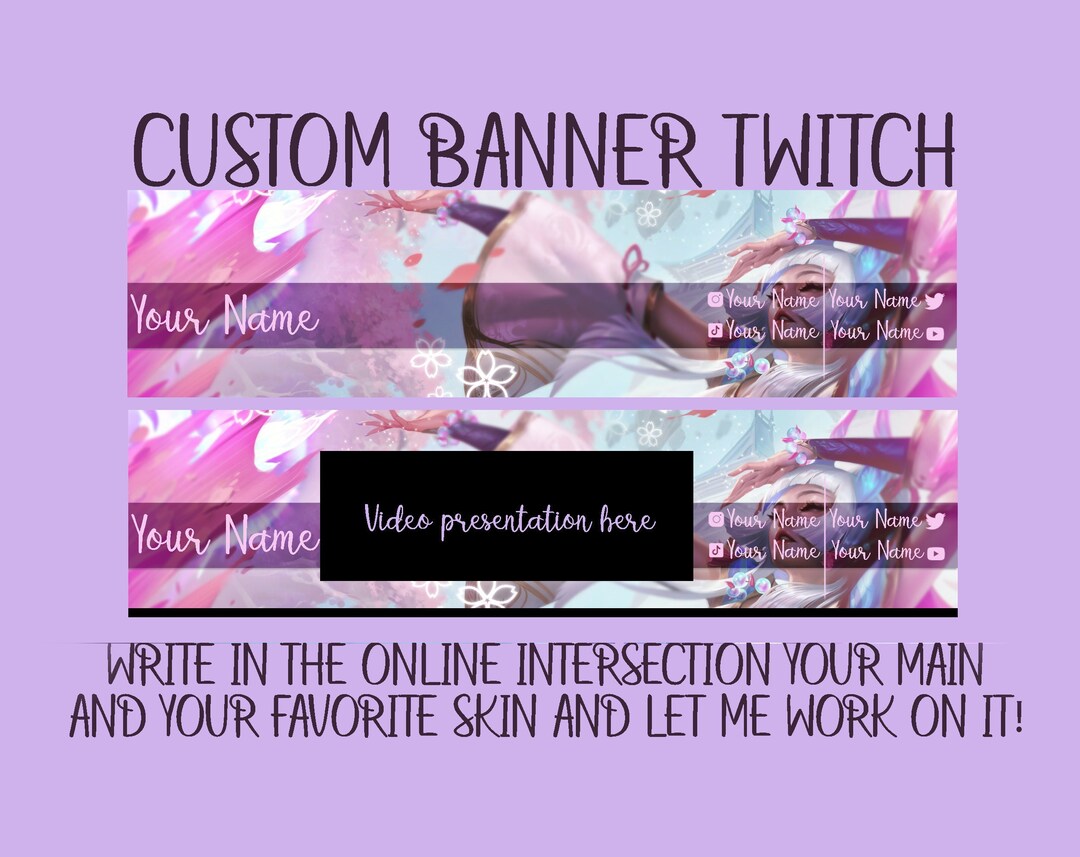 Custom Offline Screen Pastel Streamers Aesthetic Lol Overlays Kawaii ...