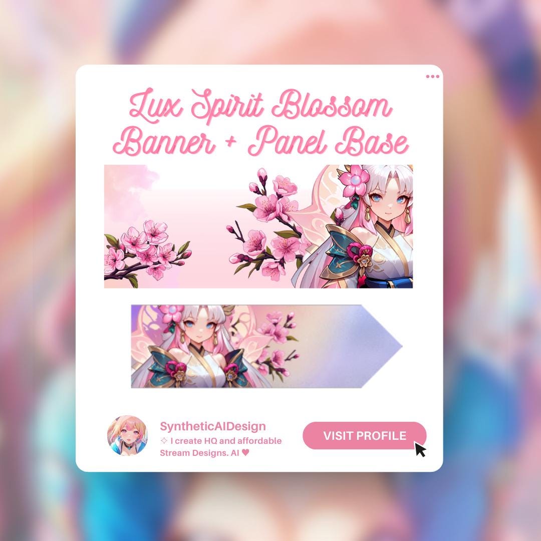 Lux Spirit Blossom Prestige Banner Panels Twitch | Discord Banner ...