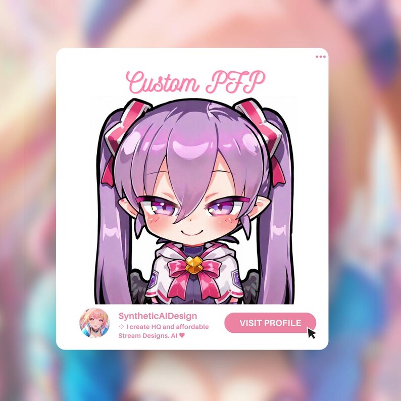 Custom PFP Profile Picture| Icon Custom | Custom Discord Icon | Twitch ...