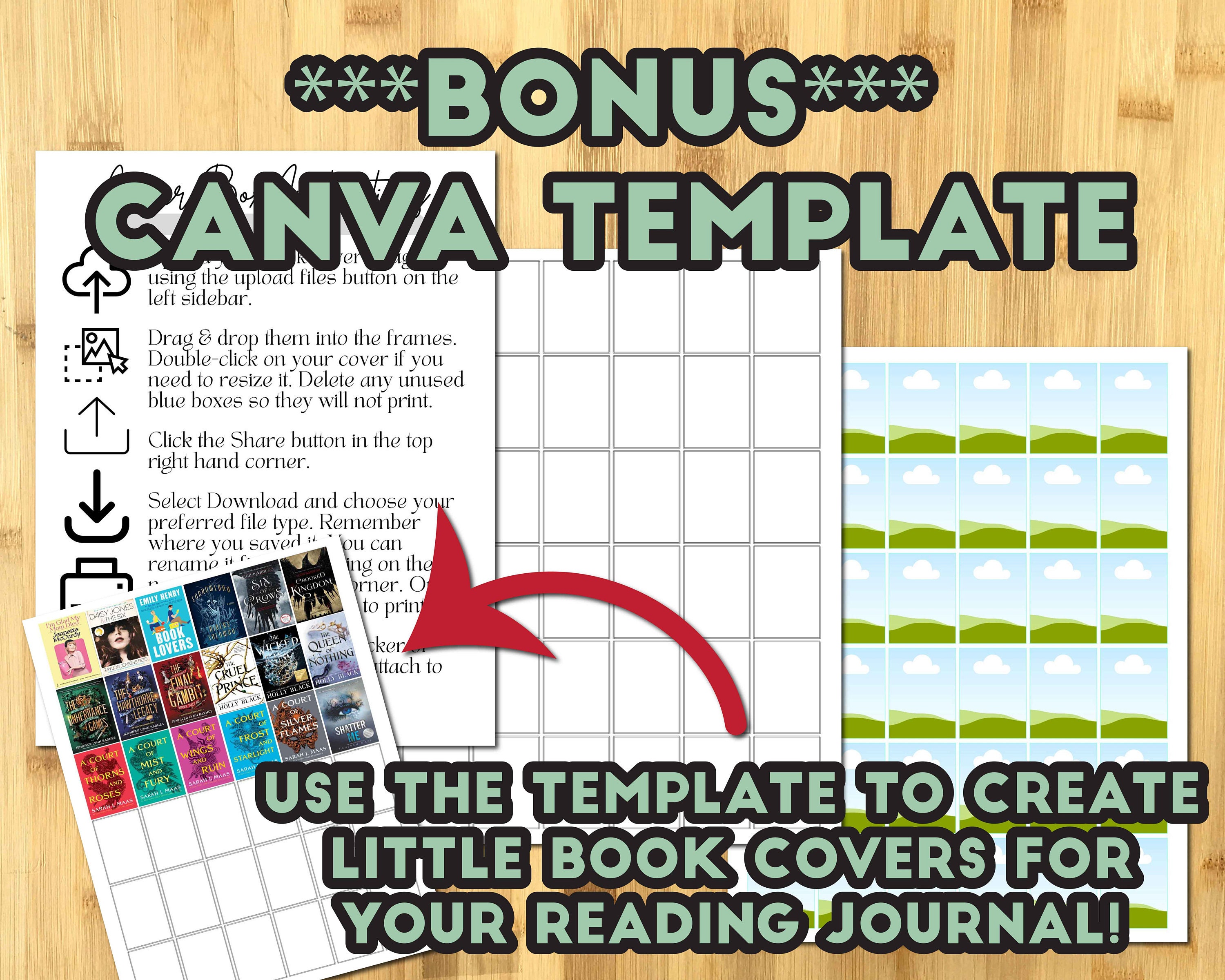 TBR Tracker Booktok Journal Insert Printable to Be Read List 2023 ...
