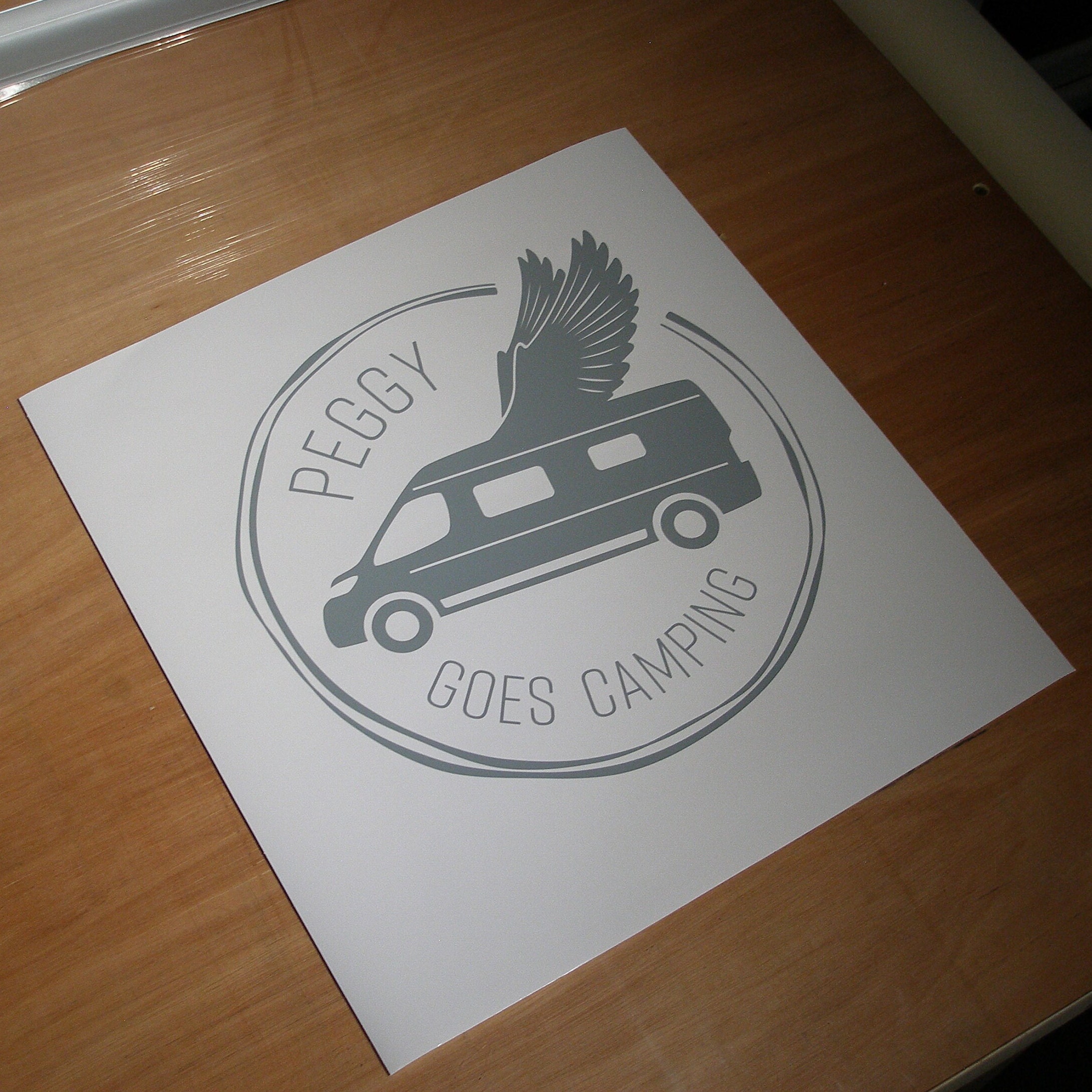 Custom Business Logo Single Colour Window Vinyl Decal Sticker - Etsy UK