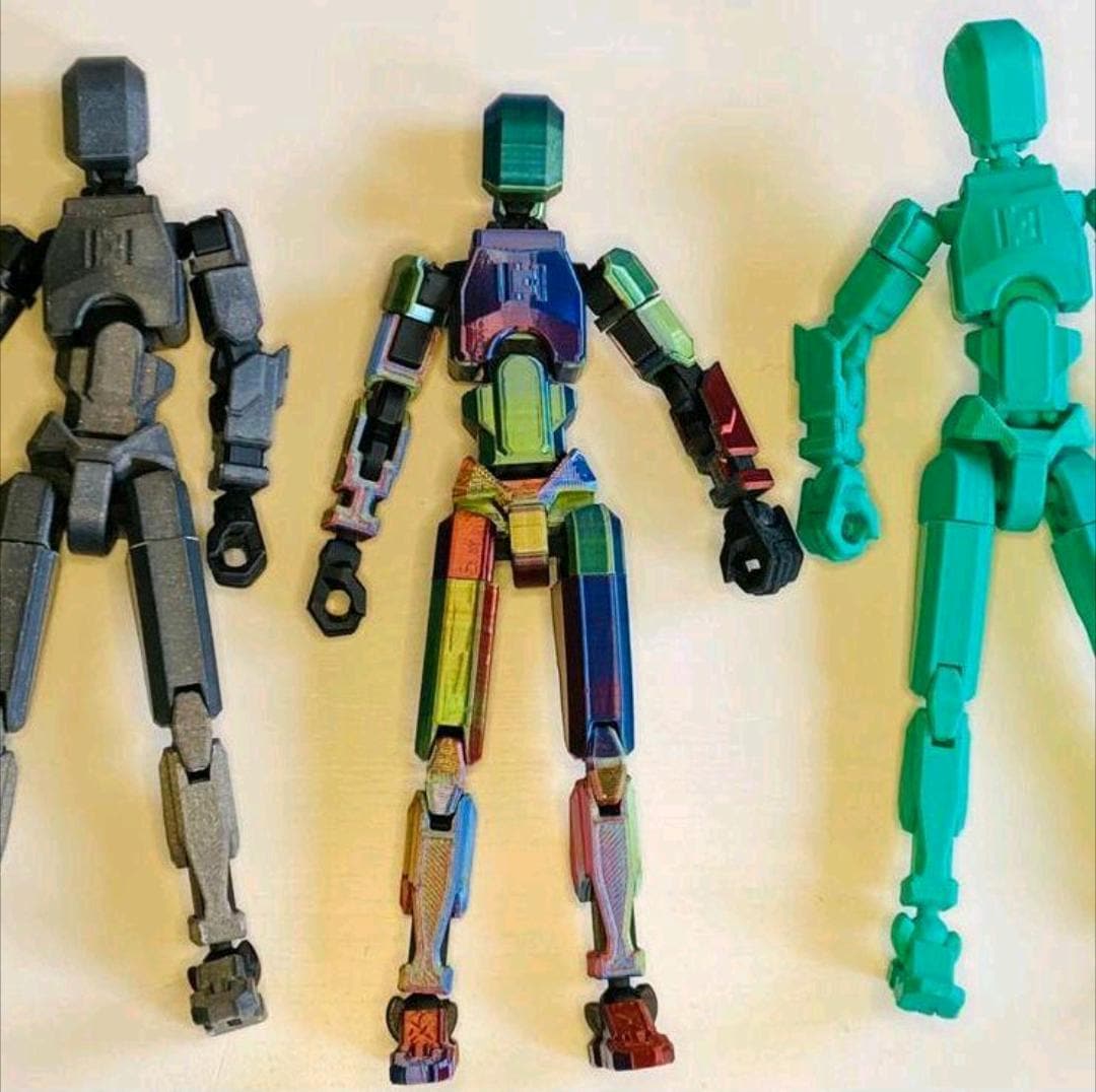 3D Printed Articulated Dummy 13 Action Figure- Available in a Variety ...