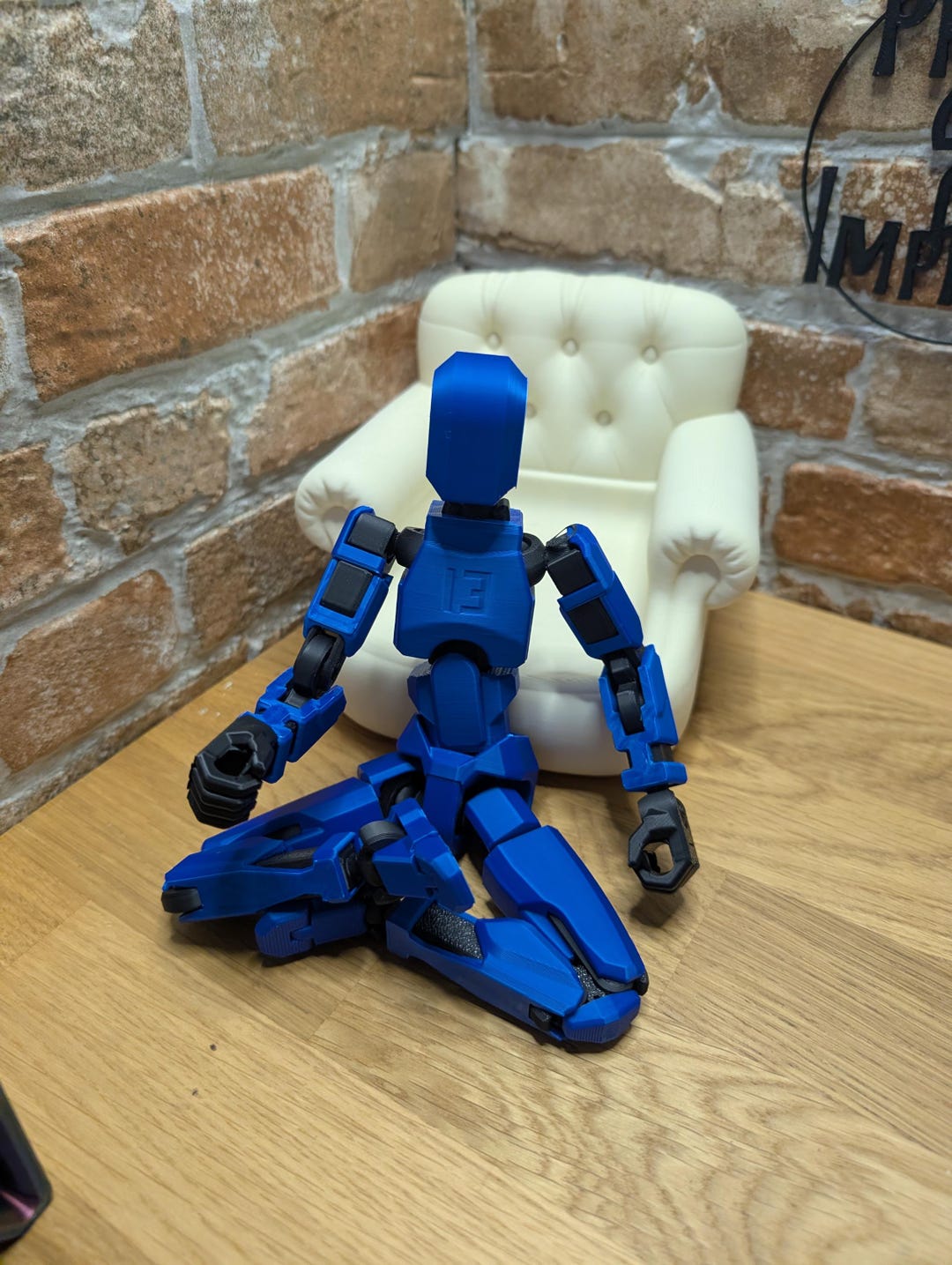 3D Printed Articulated Dummy 13 Action Figure- Available in a Variety ...
