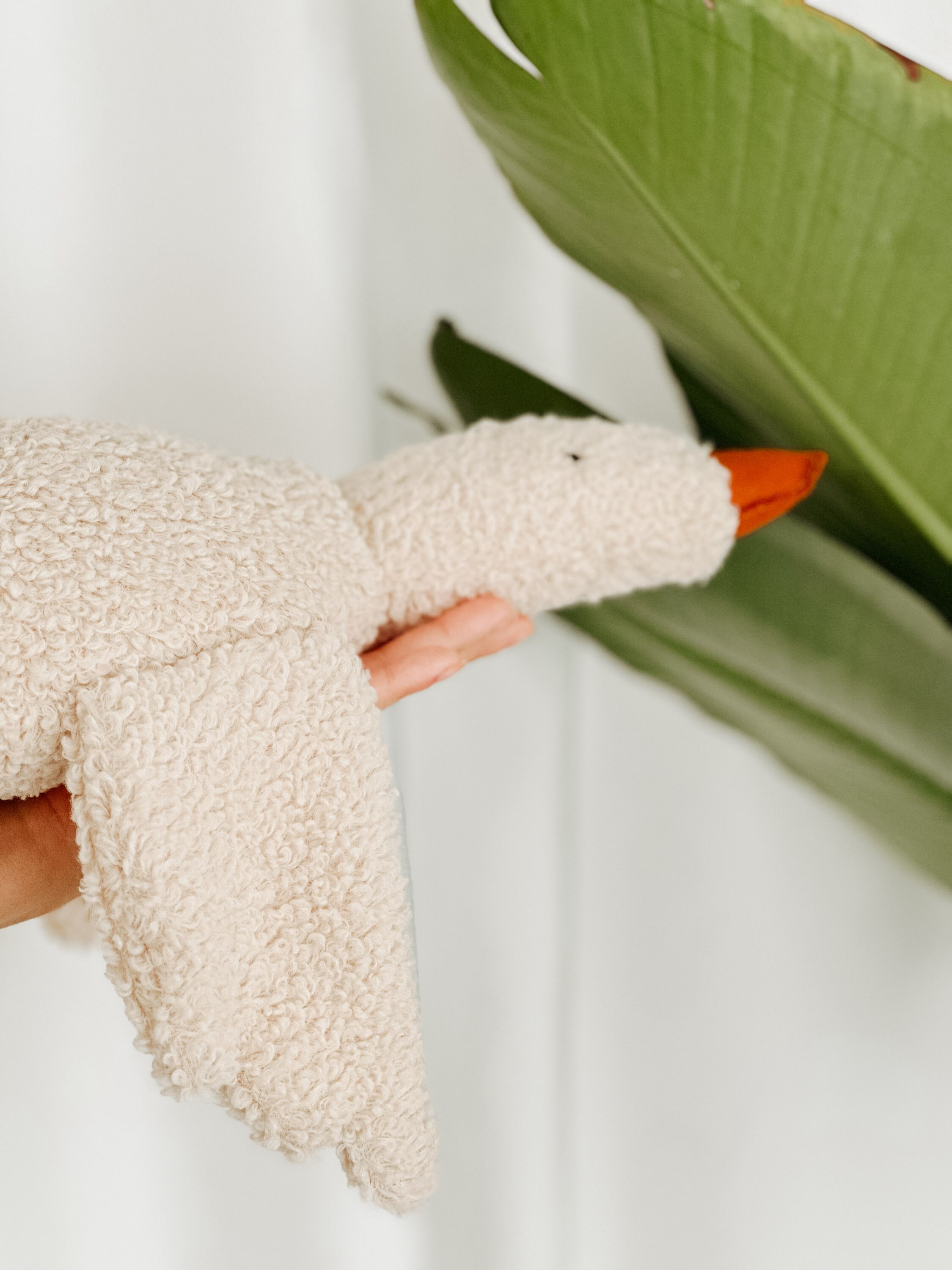 Baby Comforter, Goose Plush, Plush Toy, Goose Stuff Animal, Baby ...