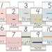 Montessori Number Posters - Montessori Bead Bar Number Posters - Etsy