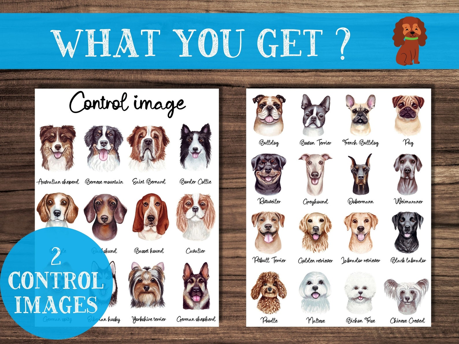 Dogs Symmetry Puzzles • Kid Matching Cards, Homeschool Learning ...