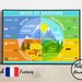 MONTHS of the Year and SEASON Poster Mois Et Saisons French Educational ...