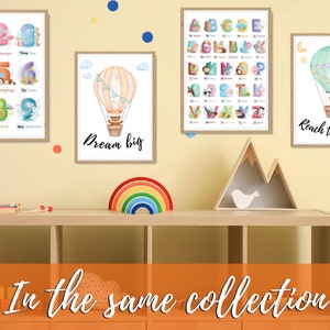 Animal Alphabet Poster • ABC Poster Printable • Digital Download ...