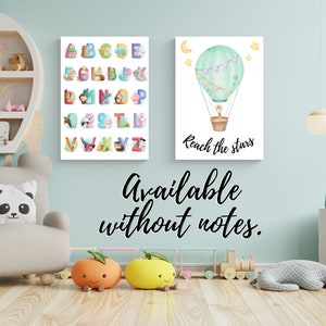 Animal Alphabet Poster • ABC Poster Printable • Digital Download ...