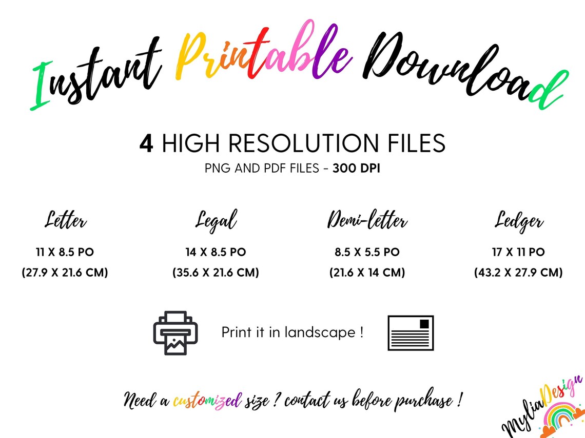 Months of the Year Four Seasons Poster Bilingual English & - Etsy