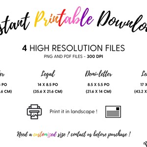 Months of the Year Four Seasons Poster Bilingual English & - Etsy