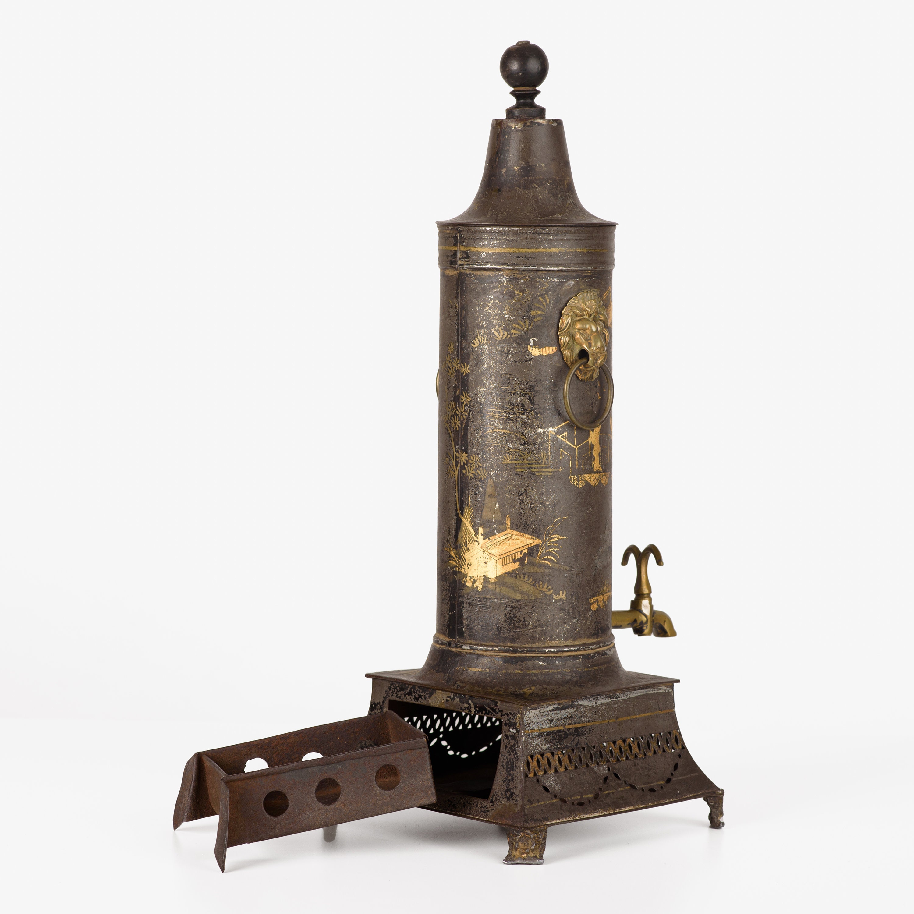 Regency Hot Water Tower, Chinoiserie 19th Century - Etsy