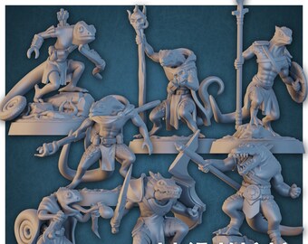 Warforged 7 Variants Available Lost World Miniatures | Etsy