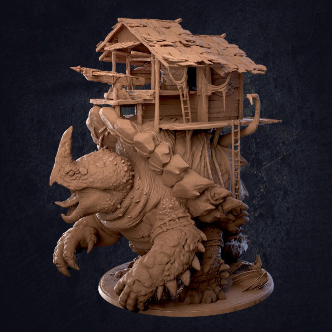 Lodgeback Snapper - Dragon Trapper's Lodge - Etsy