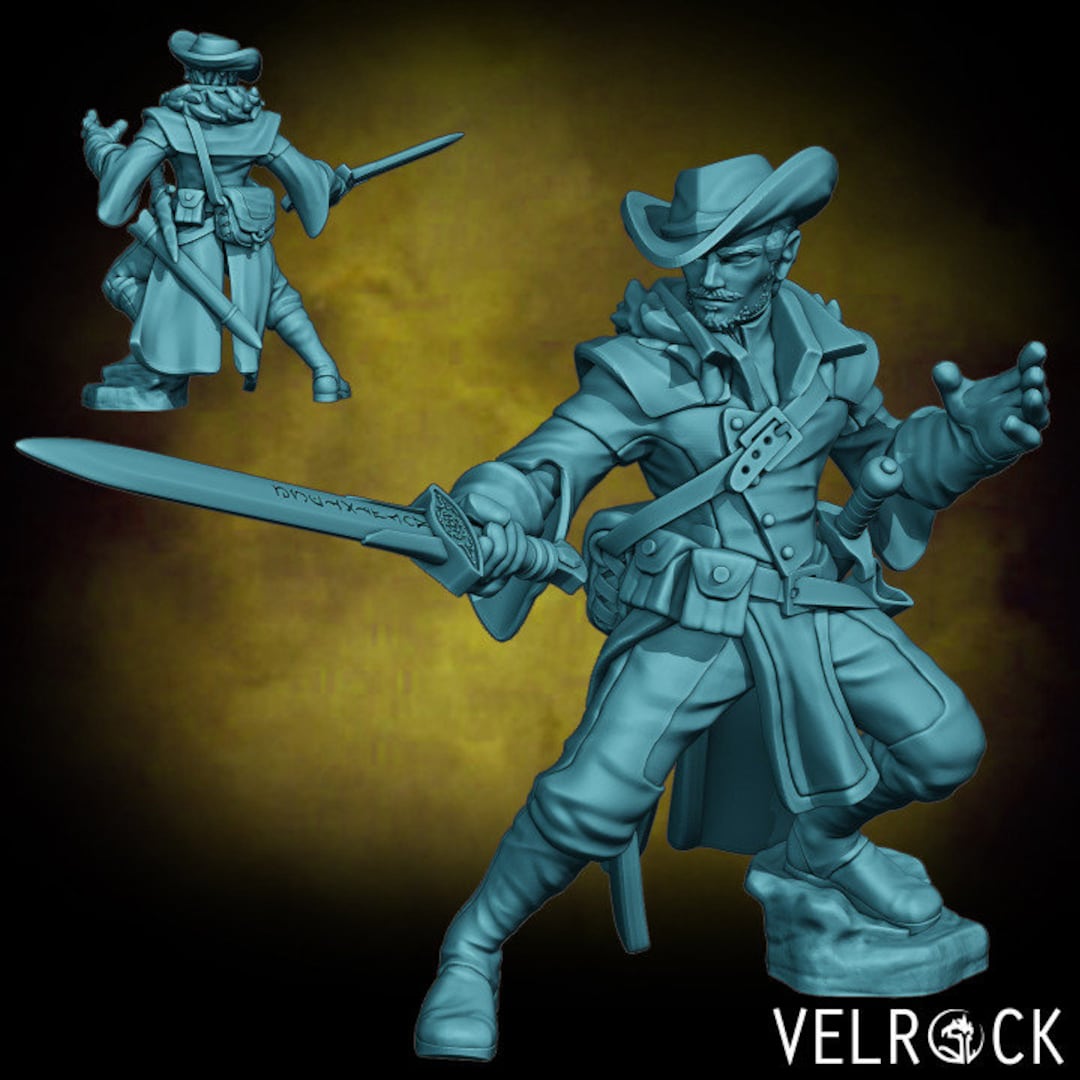 Half Elf Musketeer - Velrock - Etsy