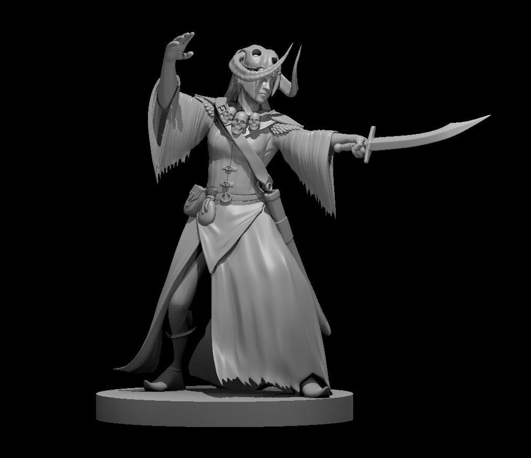 Human Warlock of the Fiend 2 Variants Available MZ4250 - Etsy