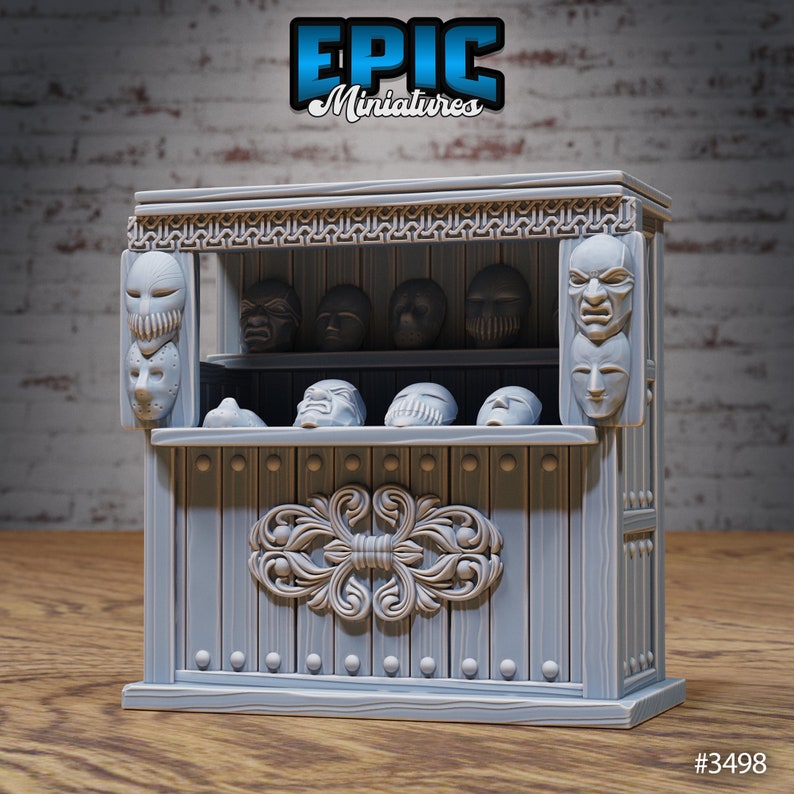 Carnival Shops, Terrain Set - Epic Miniatures - Etsy