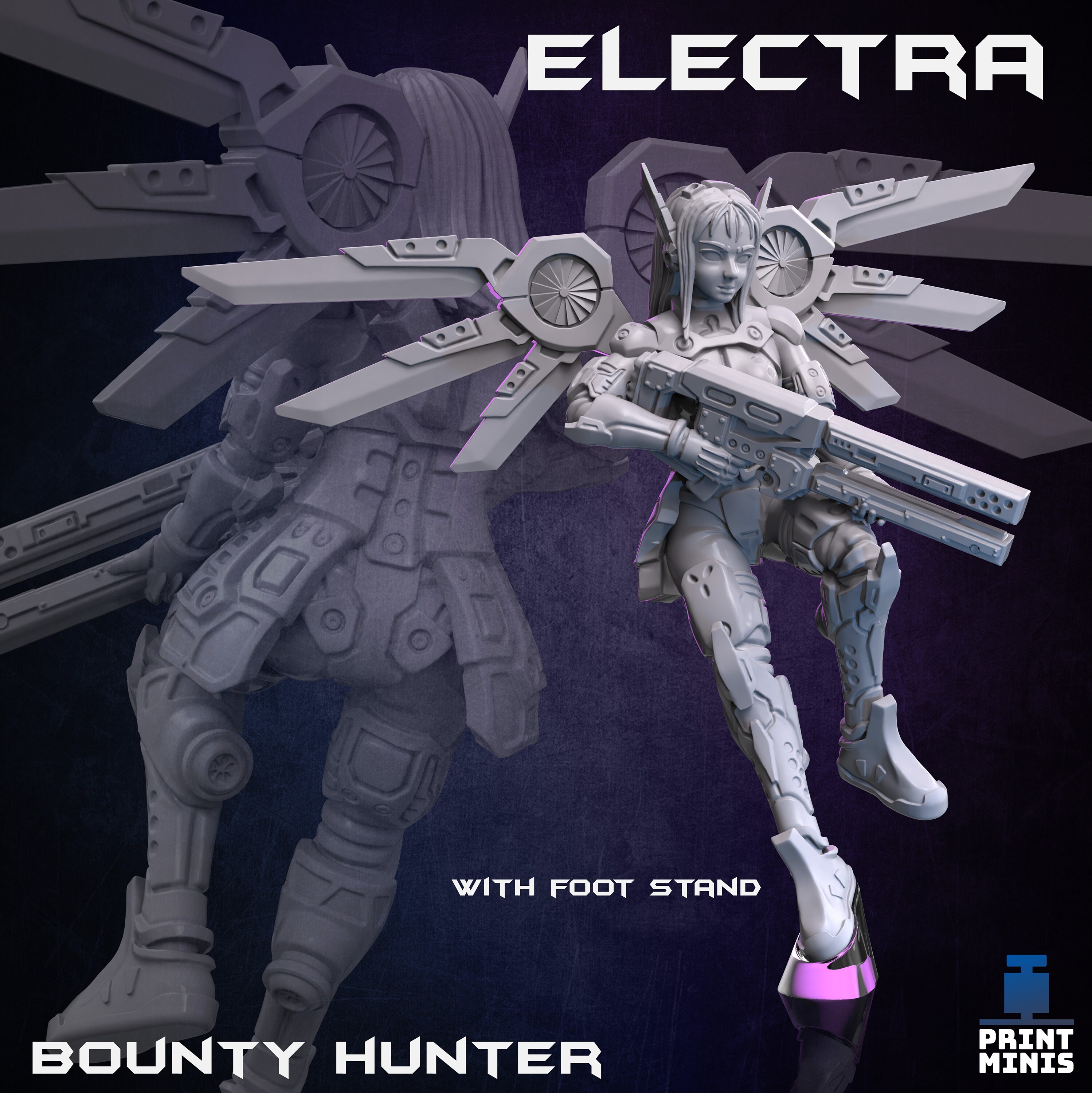 Electra 2 Variants Available Print Minis - Etsy