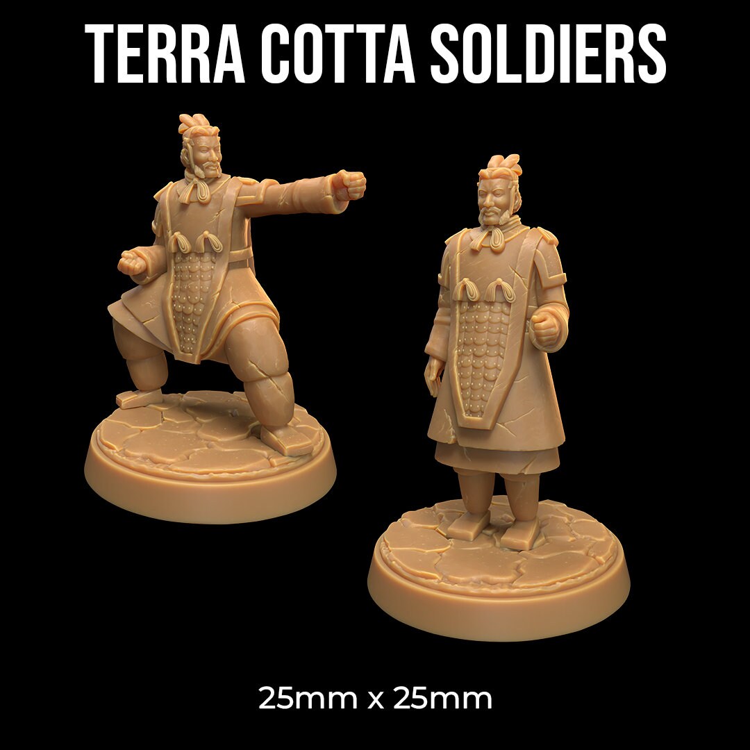 Terra Cotta Soldiers (2 Variants Available) - Dragon Trapper's Lodge - Etsy