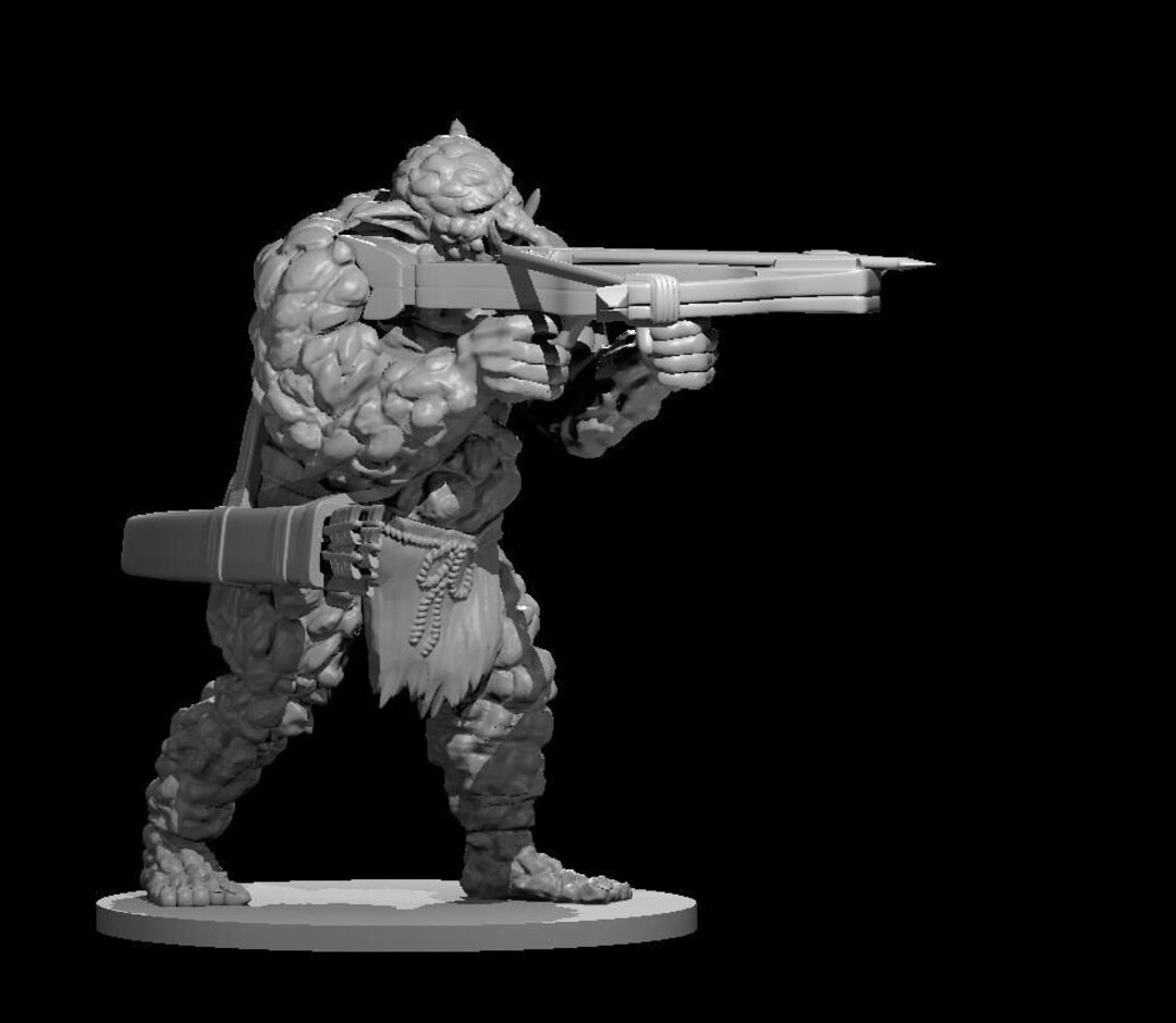 Rock Troll With Bolt Launcher MZ4250 - Etsy