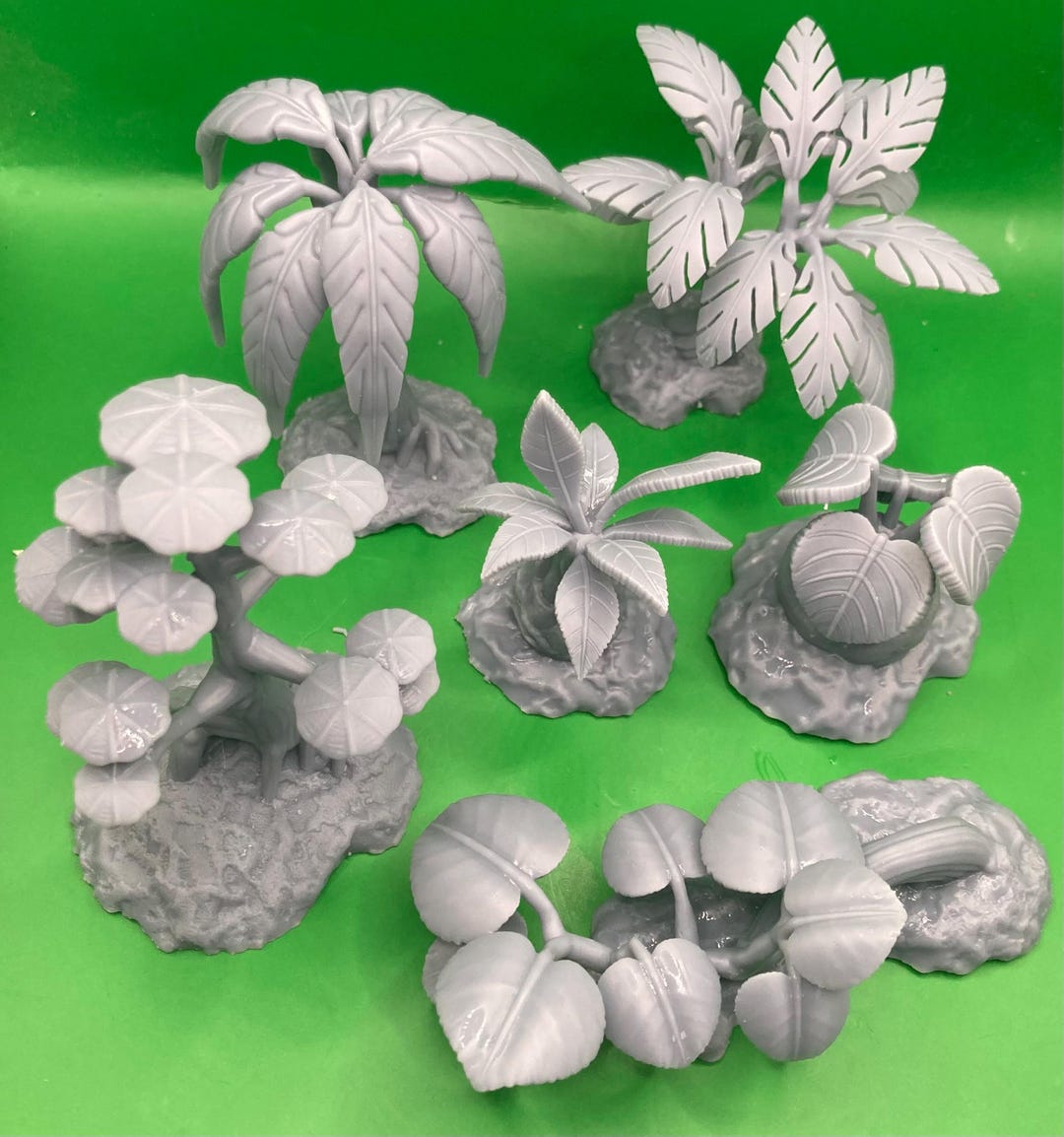 Safari Plants, Scatter Set (6 Variants Available) - Epic Miniatures - Etsy