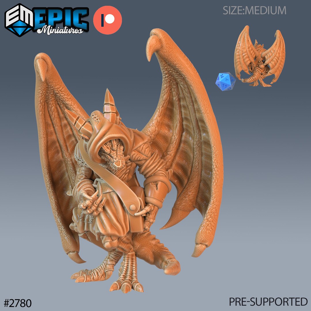 Winged Kobold Tribe 4 Variants Available Epic Miniatures - Etsy