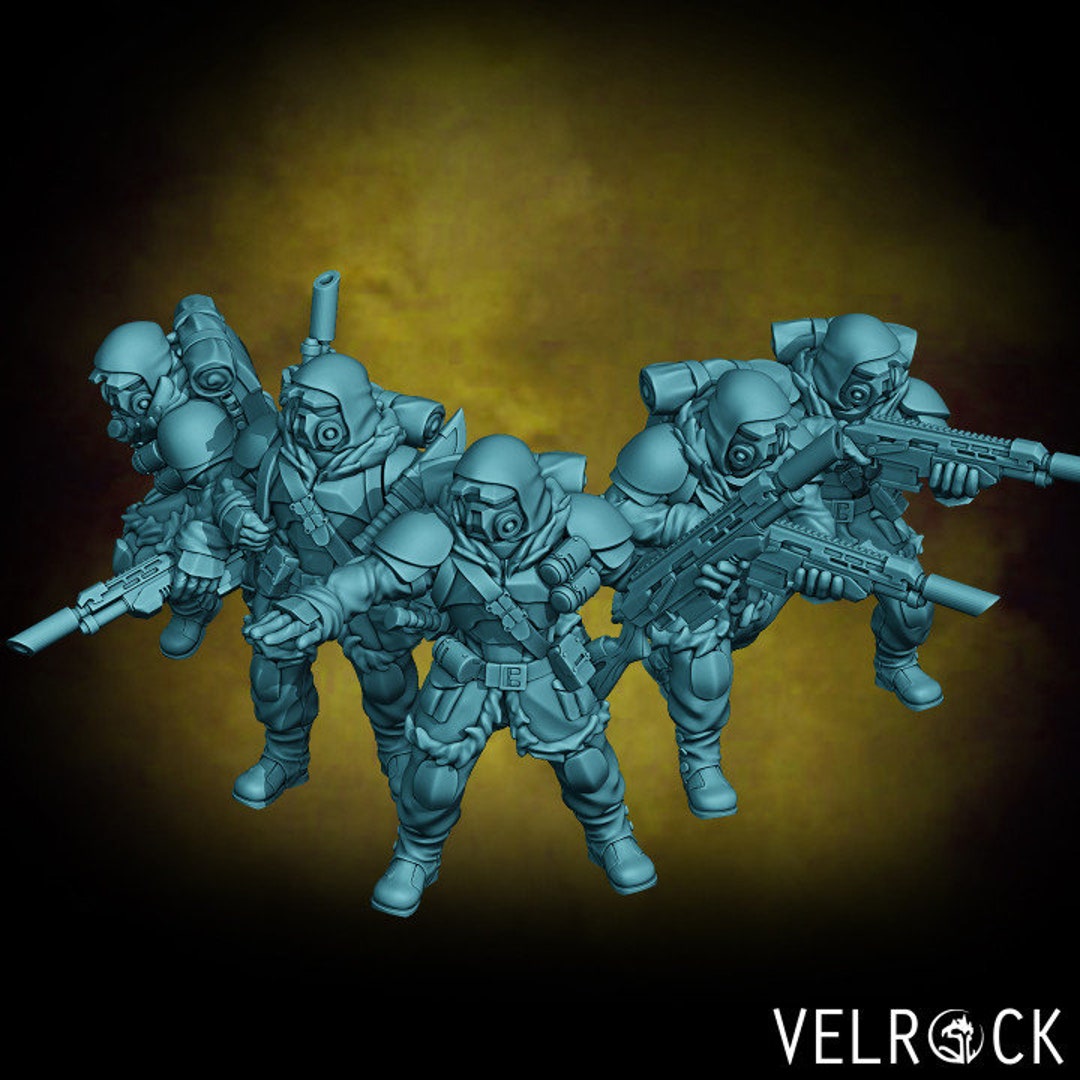 Tempest Guardsmen Outcasts (5 Variants Available) - Velrock - Etsy