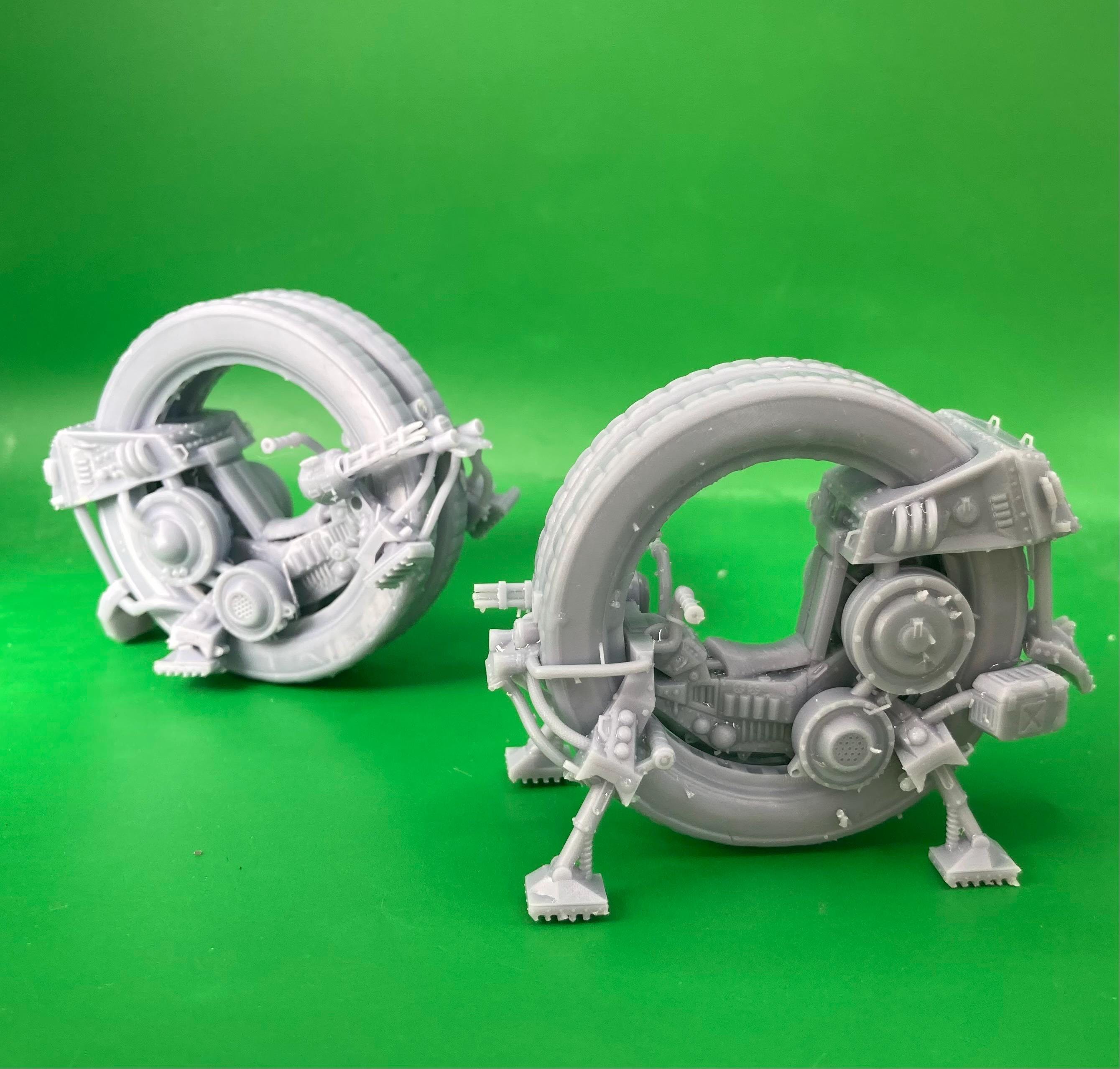 All Terrain Monocycle (2 Variants Available) - Invictus Miniatures - Etsy