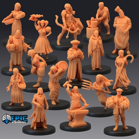 Villager Collection Part 1 9 Variants Available Epic - Etsy