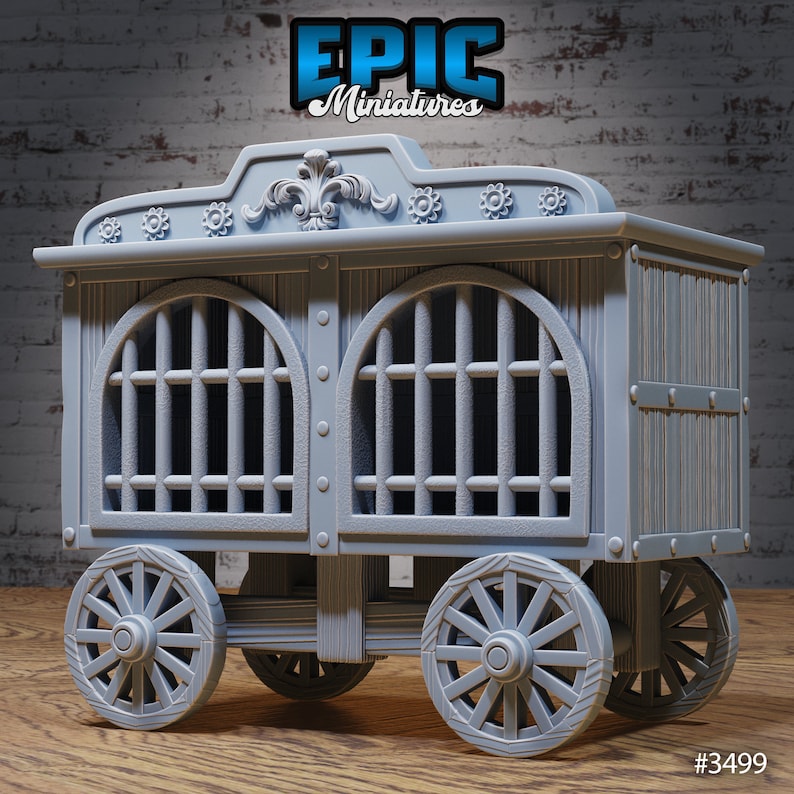 Carnival Cages, Terrain Set - Epic Miniatures - Etsy