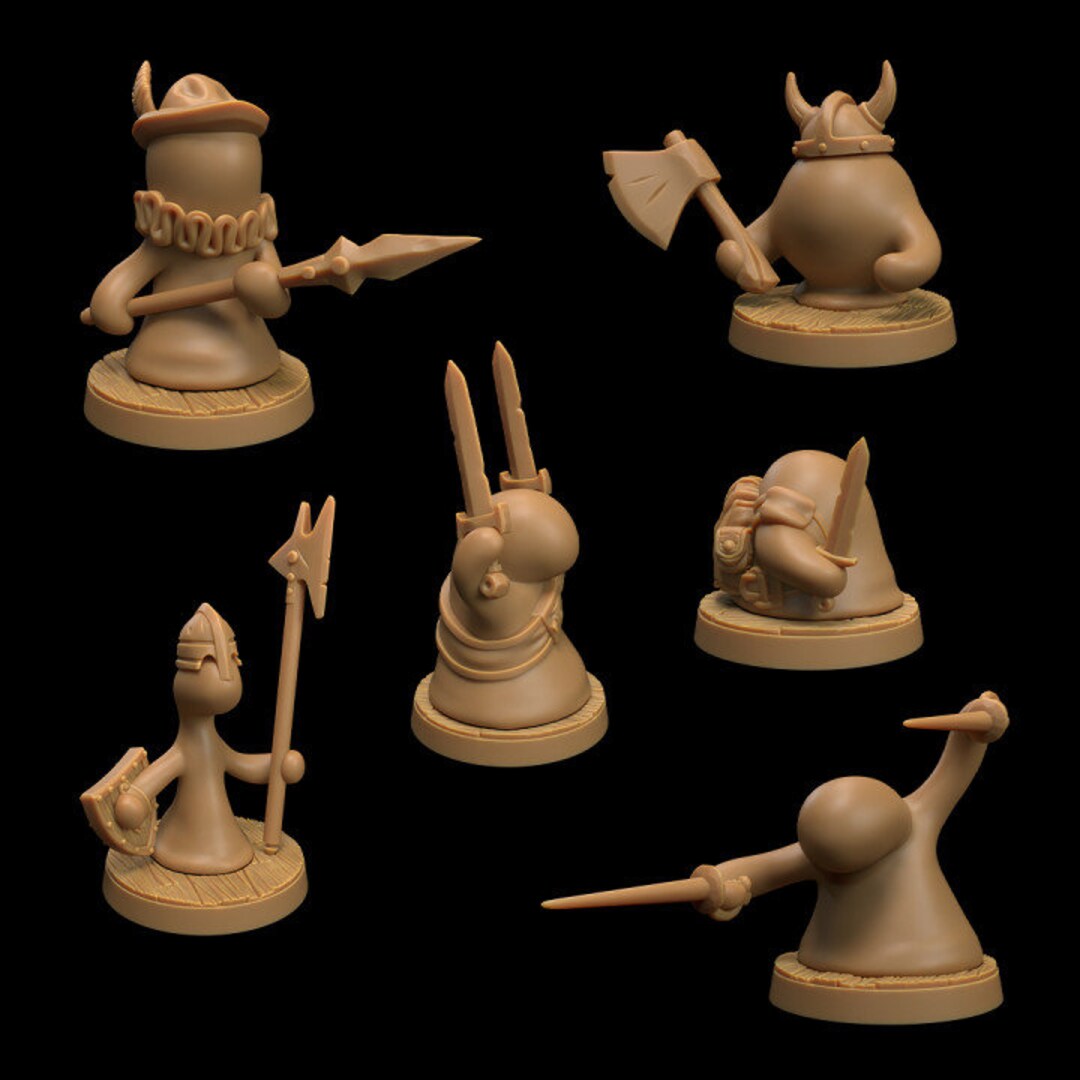 Plasmoid Soldiers (6 Variants Available) - Dragon Trapper's Lodge - Etsy