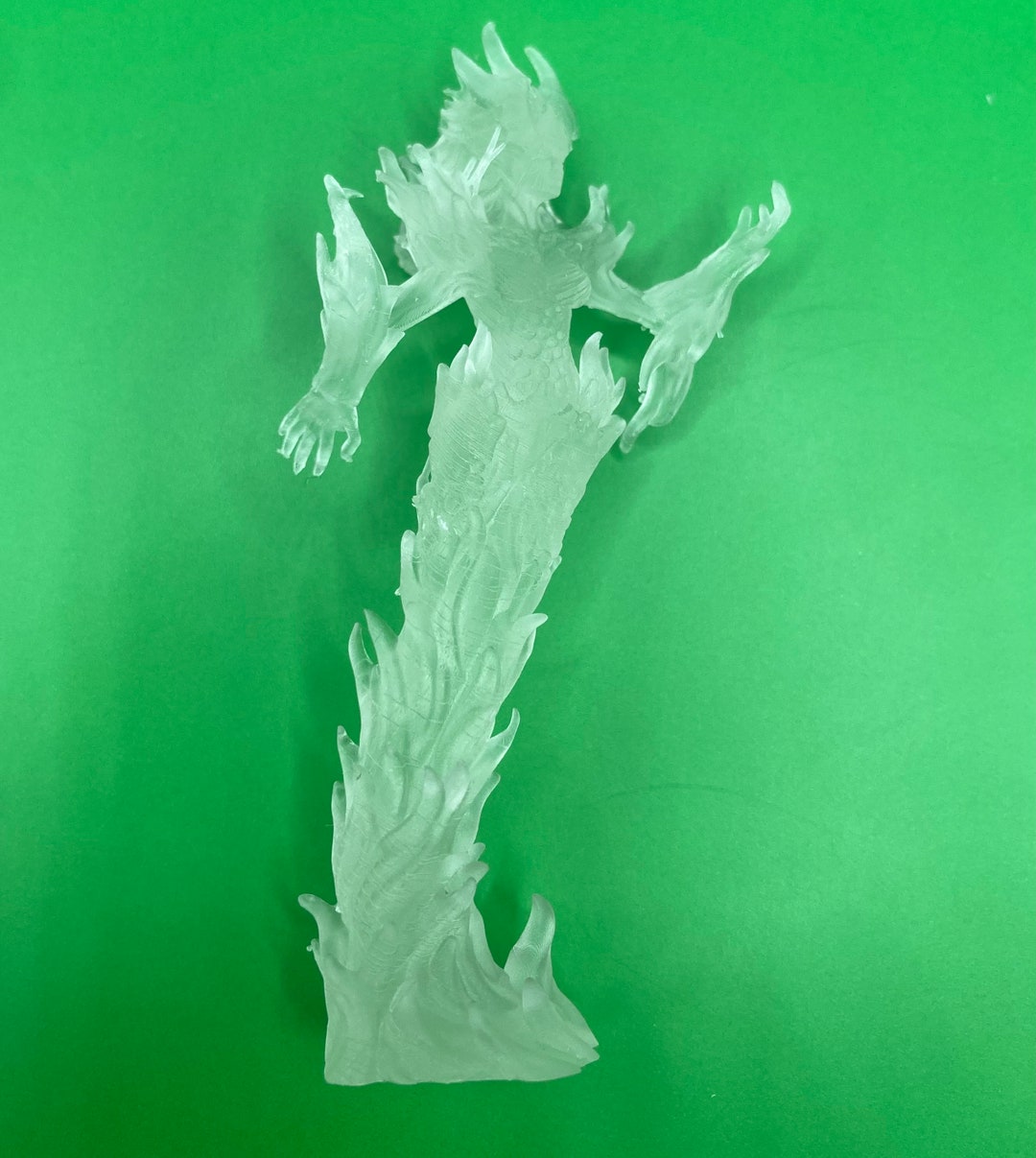 Fire Elemental, Female (3 Variants Available) - Epic Miniatures - Etsy