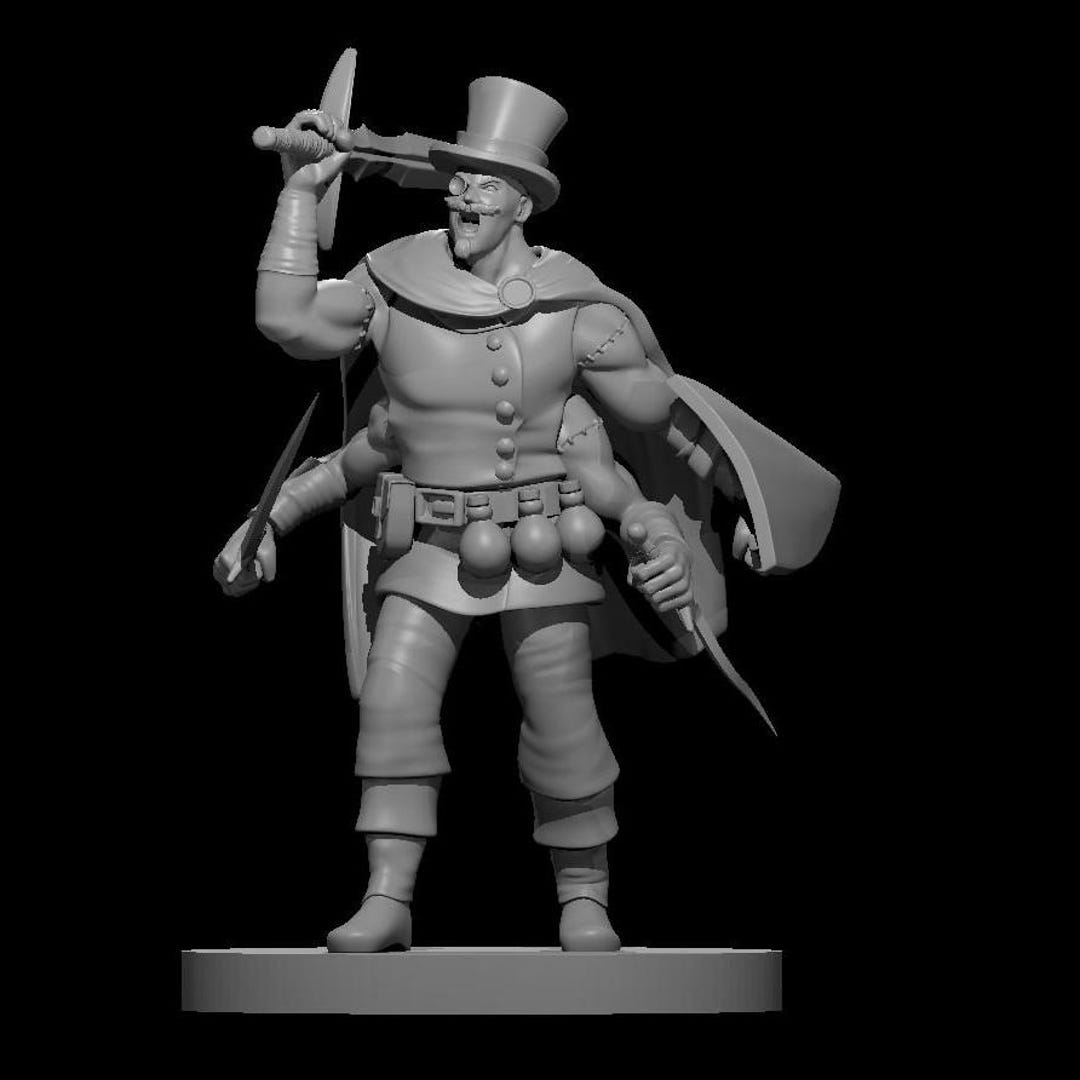 Classy Human Fighter With Undead Grafted Arms - MZ4250 - Etsy