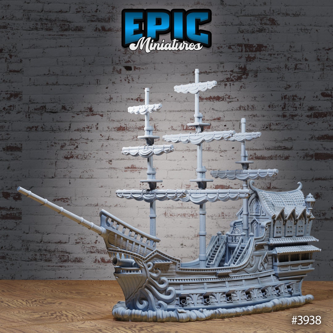 Dark Ship Calypso (2 Variants Available) - Epic Miniatures - Etsy