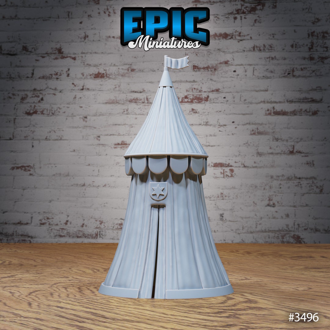 Carnival Tents, Terrain Set - Epic Miniatures - Etsy