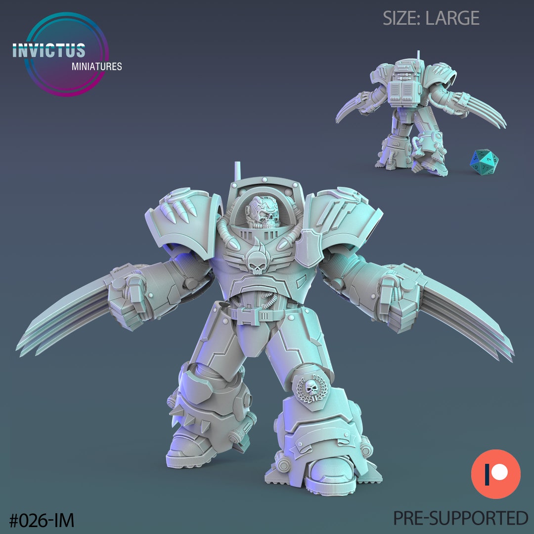 Skeleton Squad Officer - Claws (3 Variants Available) - Invictus ...