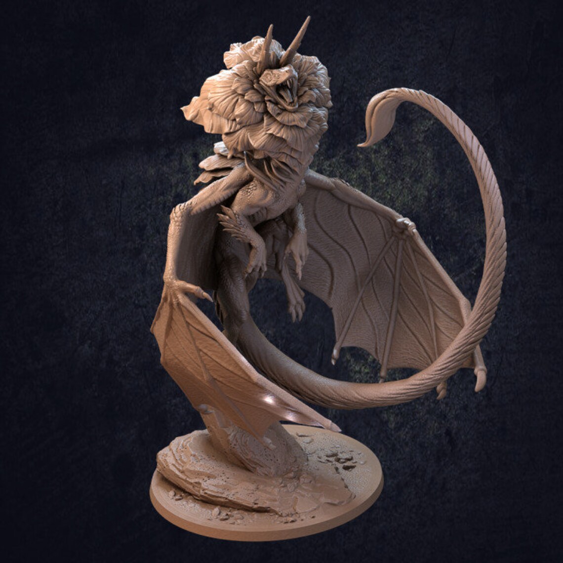 Vile Blossom, Flower Dragon - Dragon Trapper's Lodge - Etsy
