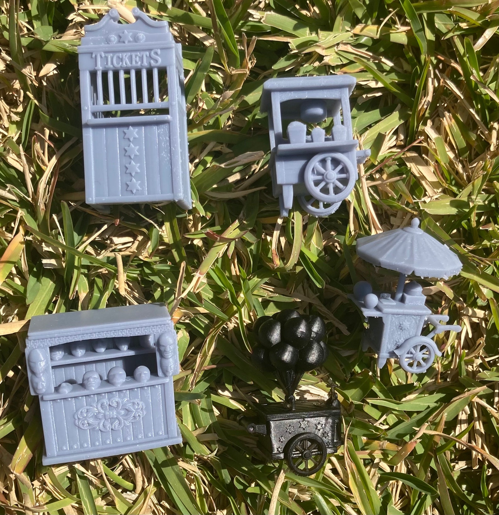 Carnival Shops, Terrain Set - Epic Miniatures - Etsy