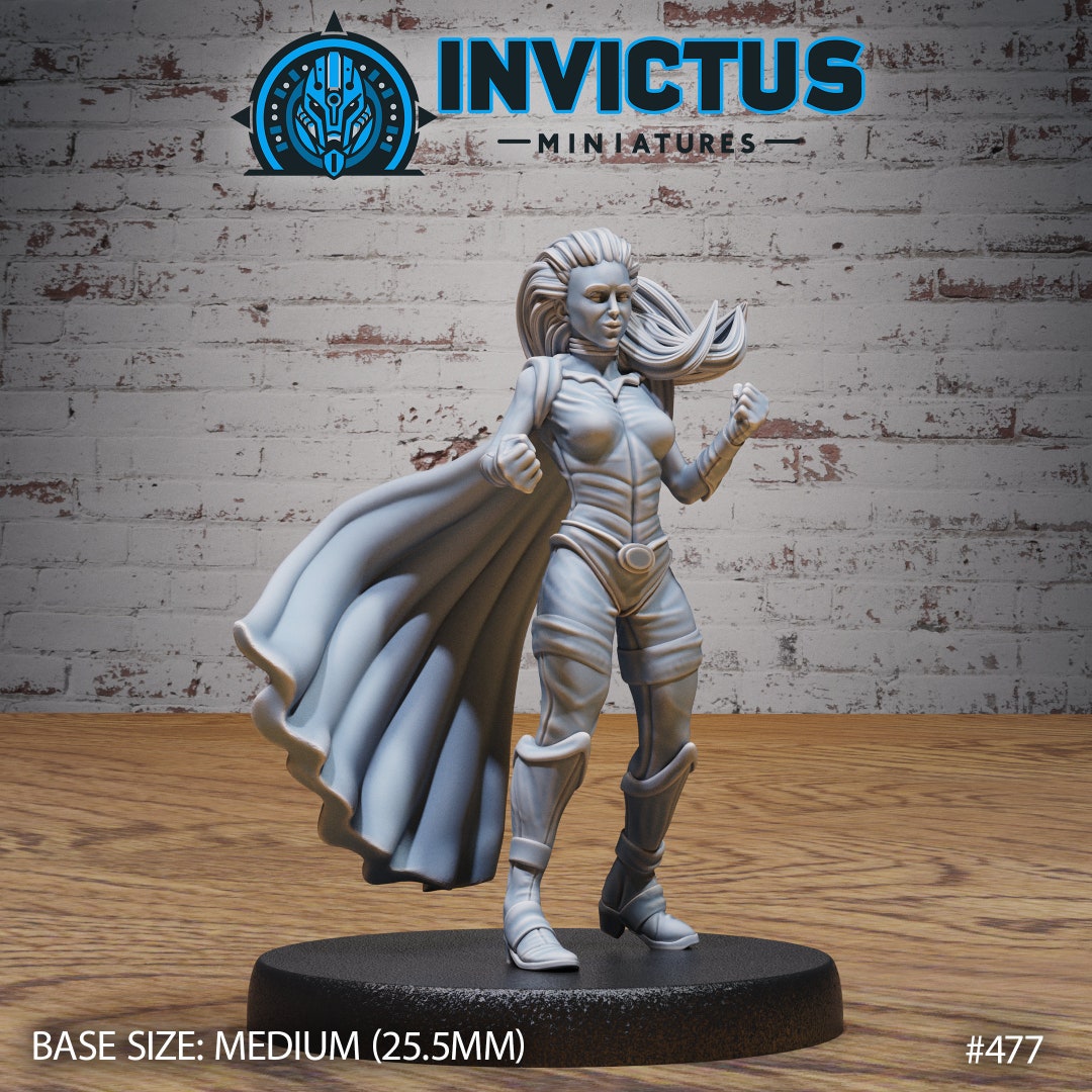 Ultra Woman - Invictus Miniatures - Etsy