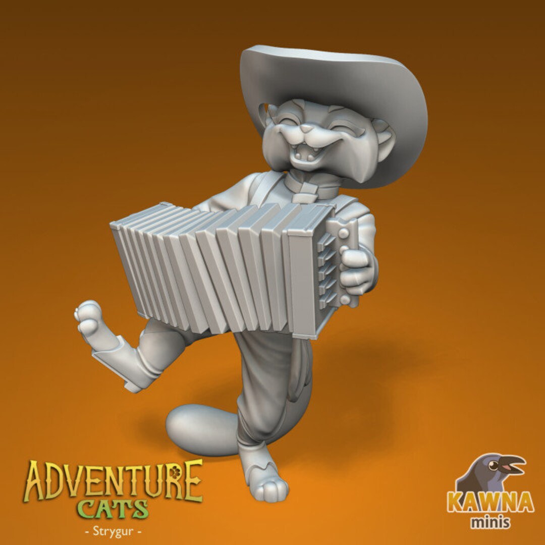 Strygur Bard (2 Variants Available) - Kawna Minis - Etsy