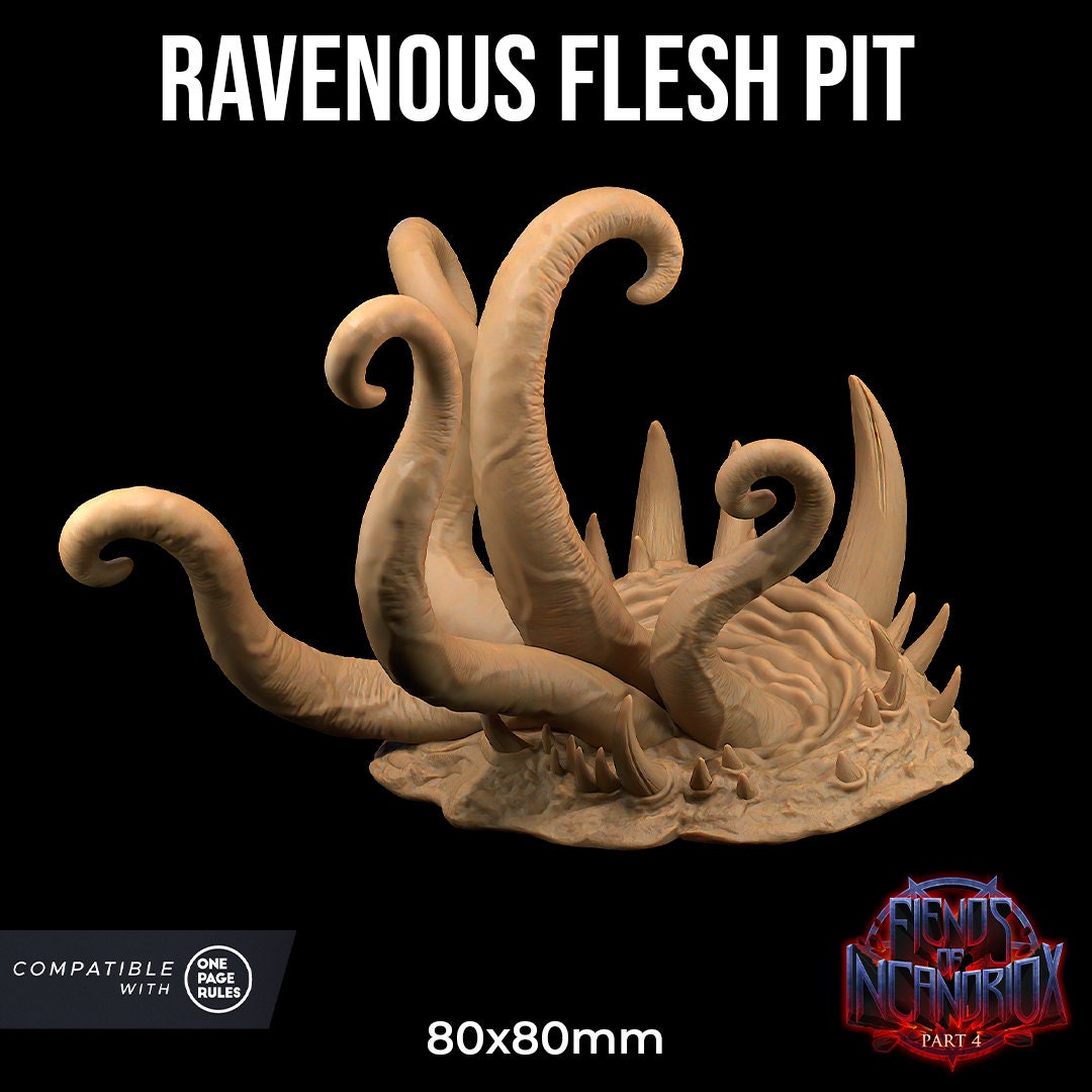 Ravenous Flesh Pit - Dragon Trapper's Lodge - Etsy