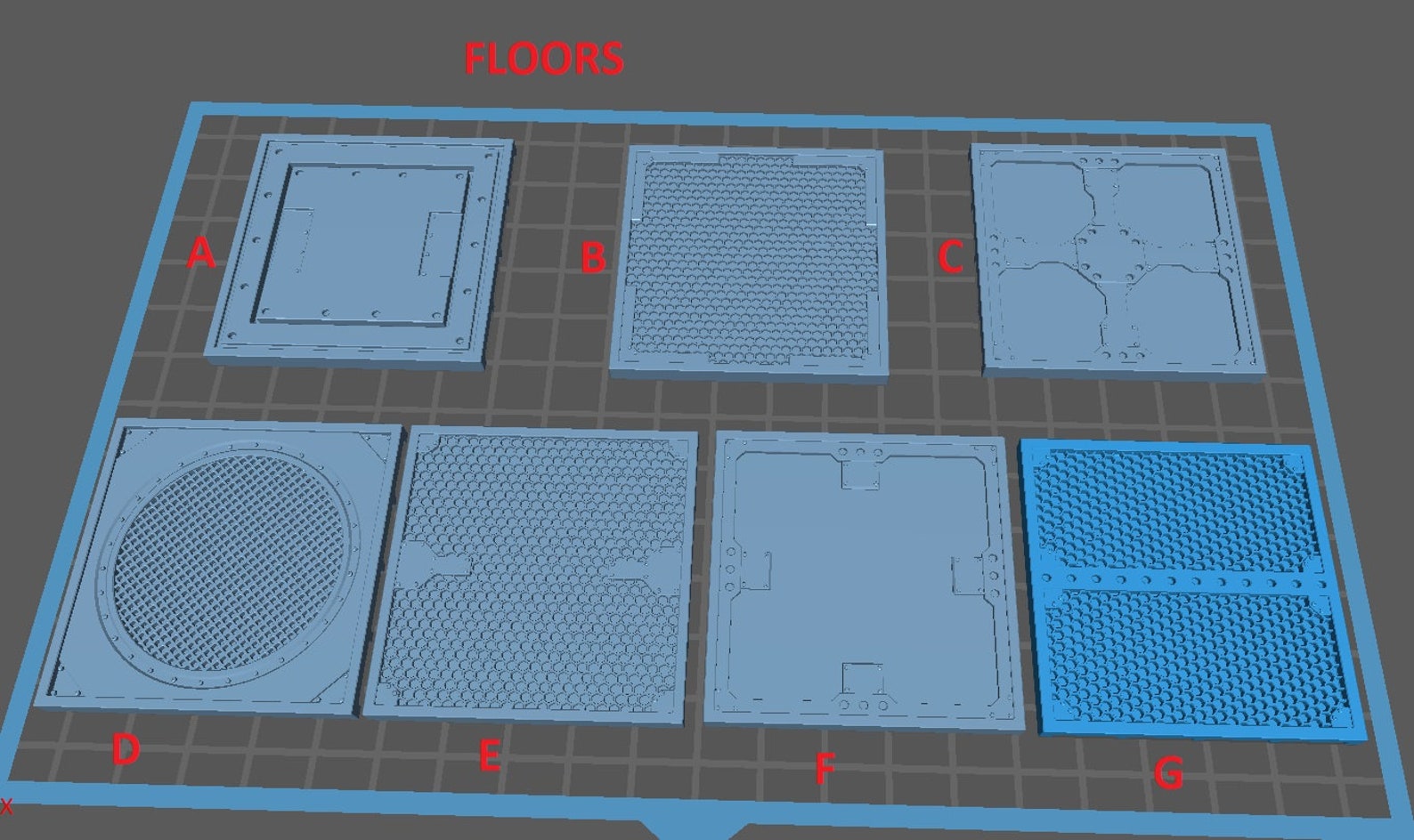 Narok Prison Walls and Floors - Modular Scenery Kit - Print Minis - Etsy