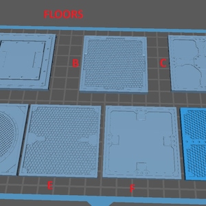 Narok Prison Walls and Floors - Modular Scenery Kit - Print Minis - Etsy