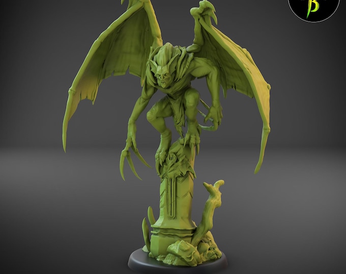 Feral Vampire - Dnd Monster - Varghulf - Undead Evil - 32mm | 28mm ...