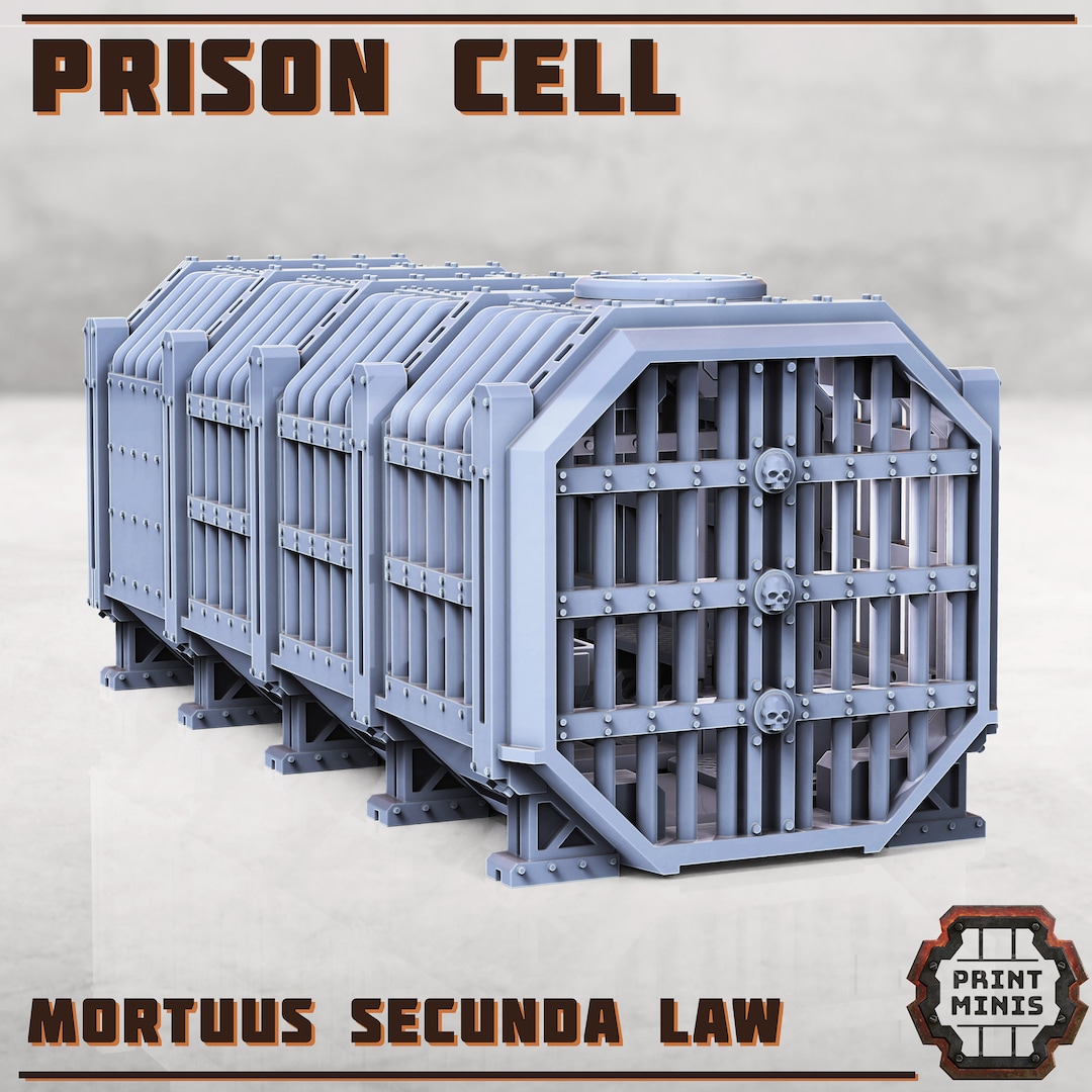 Prison Cell Container - Modular Kit - Print Minis - Etsy