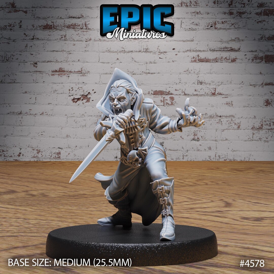 Vampire Army, Set 2 (4 Variants Available) - Epic Miniatures - Etsy