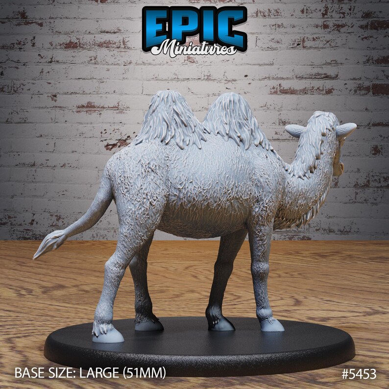 Camel (2 Variants Available) - Epic Miniatures - Etsy