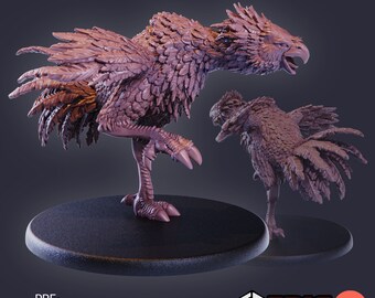 Terror Bird Epic Miniatures 4 Variants Toys & Games Miniature Toys Toys ...