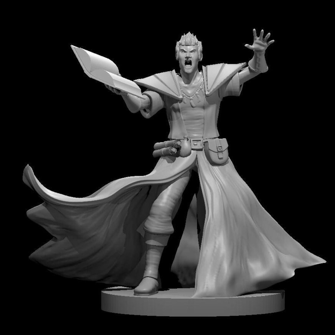 Human Evoker Wizard (2 Variants Available) - MZ4250 - Etsy